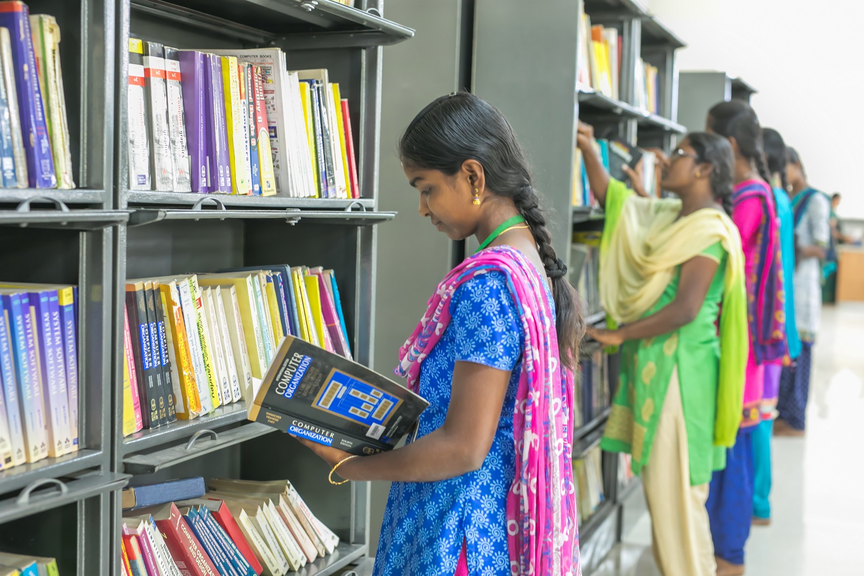 Library of SSWC - Shri Sowdesvari Women's College